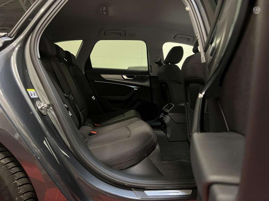 Grey Audi A6 2021 in Vilnius, with an engine capacity of 1.98 L and mileage of 104 thousand km for 30490 €, photo 33 on AUTOMOTO.COM.LV