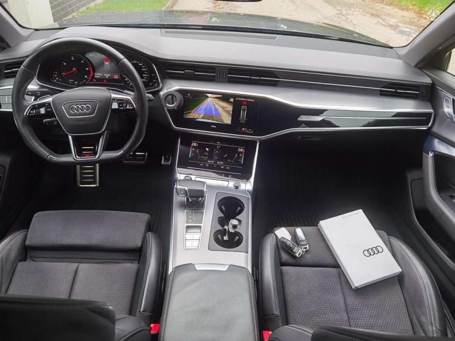 Grey Audi A6 2021 in Kaunas, with an engine capacity of 1.97 L and mileage of 345 thousand km for 12100 €, photo 11 on AUTOMOTO.COM.LV