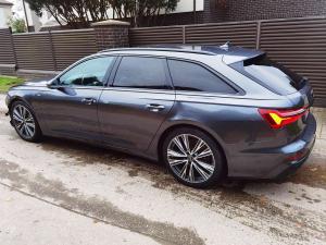 Grey Audi A6 2021 in Kaunas, with an engine capacity of 1.97 L and mileage of 345 thousand km for 12100 €, photo 25 on AUTOMOTO.COM.LV