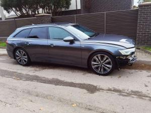 Grey Audi A6 2021 in Kaunas, with an engine capacity of 1.97 L and mileage of 345 thousand km for 12100 €, photo 28 on AUTOMOTO.COM.LV