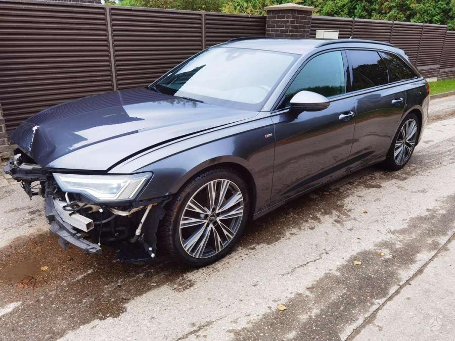 Grey Audi A6 2021 in Kaunas, with an engine capacity of 1.97 L and mileage of 345 thousand km for 12100 €, photo 30 on AUTOMOTO.COM.LV