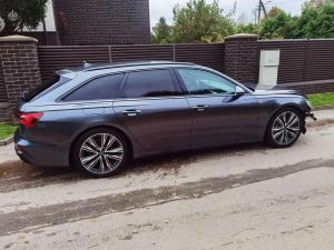 Grey Audi A6 2021 in Kaunas, with an engine capacity of 1.97 L and mileage of 345 thousand km for 12100 €, photo 31 on AUTOMOTO.COM.LV