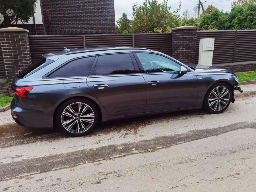 Grey Audi A6 2021 in Kaunas, with an engine capacity of 1.97 L and mileage of 345 thousand km for 12100 €, photo 31 on AUTOMOTO.COM.LV