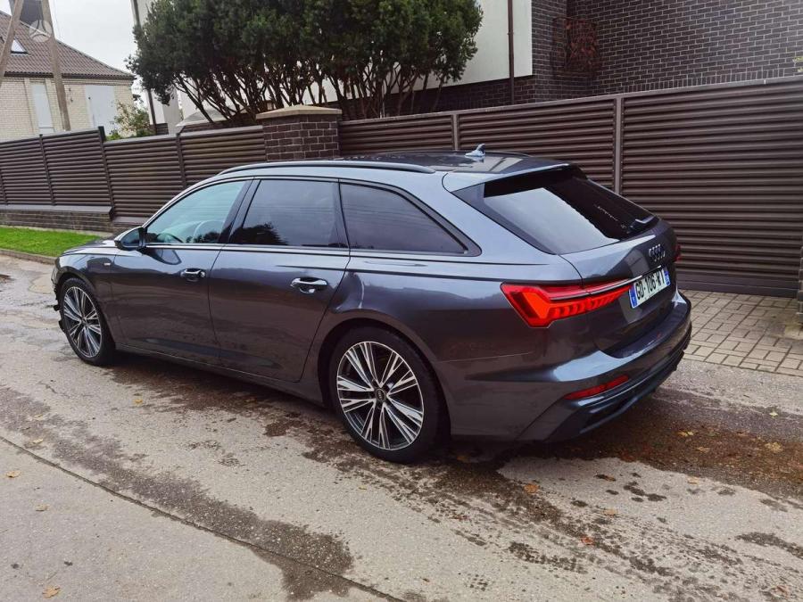 Grey Audi A6 2021 in Kaunas, with an engine capacity of 1.97 L and mileage of 345 thousand km for 12100 €, photo 48 on AUTOMOTO.COM.LV