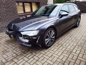 Grey Audi A6 2021 in Kaunas, with an engine capacity of 1.97 L and mileage of 345 thousand km for 12100 €, photo 55 on AUTOMOTO.COM.LV