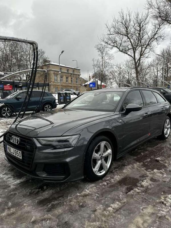 Grey Audi A6 2022 in Utena, with an engine capacity of 2.97 L and mileage of 207 thousand km for 28000 €, photo 3 on AUTOMOTO.COM.LV