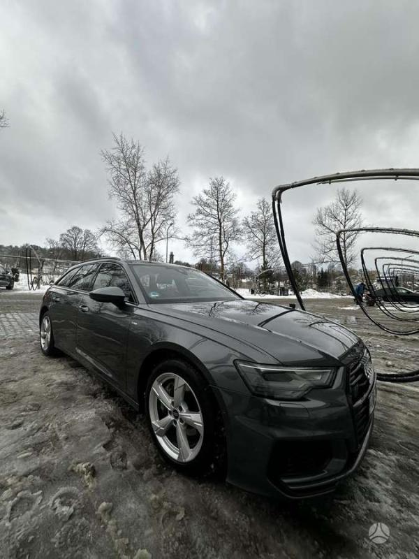 Grey Audi A6 2022 in Utena, with an engine capacity of 2.97 L and mileage of 207 thousand km for 28000 €, photo 4 on AUTOMOTO.COM.LV
