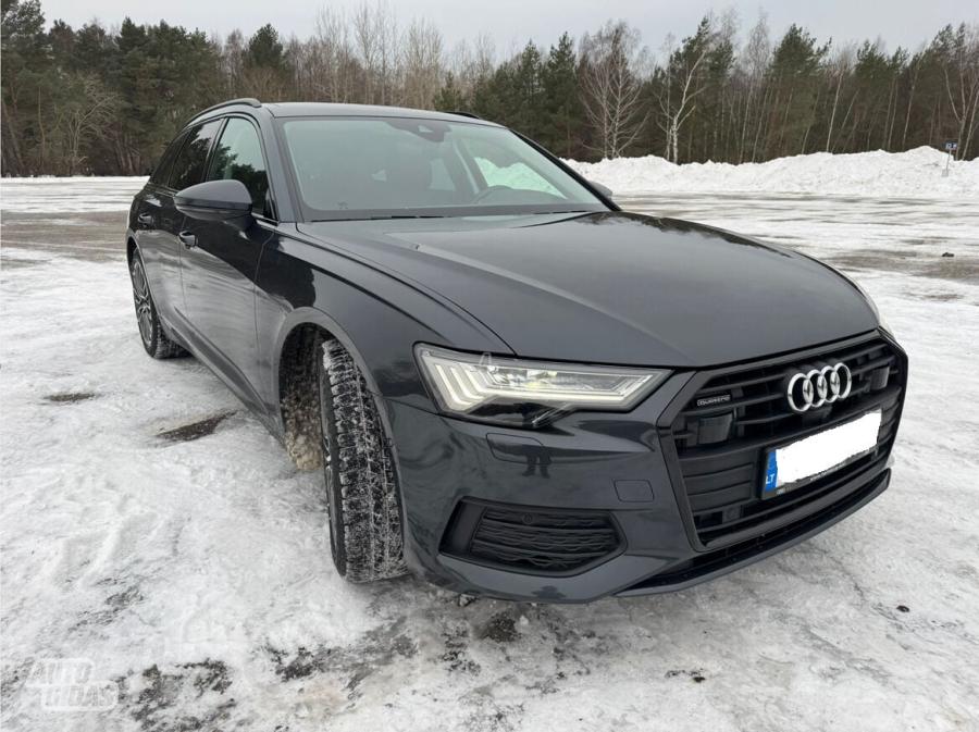 Grey Audi A6 2022 in Vilnius, with an engine capacity of 2.00 L and mileage of 101 thousand km for 35999 €, photo 3 on AUTOMOTO.COM.LV