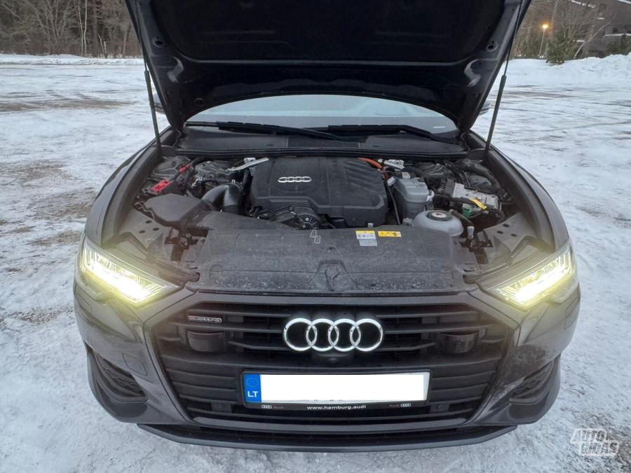 Grey Audi A6 2022 in Vilnius, with an engine capacity of 2.00 L and mileage of 101 thousand km for 35999 €, photo 9 on AUTOMOTO.COM.LV