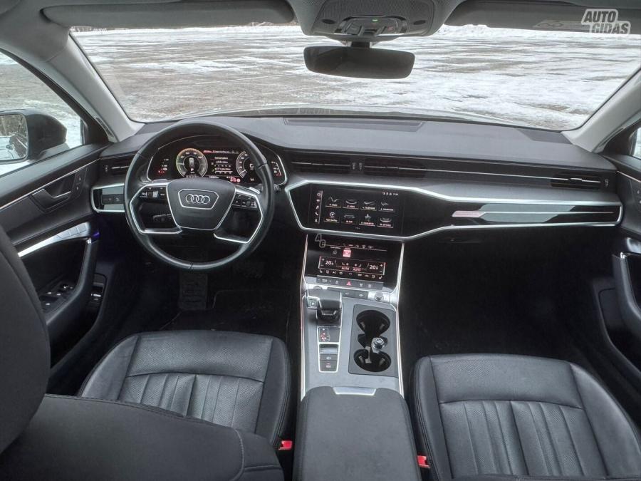 Grey Audi A6 2022 in Vilnius, with an engine capacity of 2.00 L and mileage of 101 thousand km for 35999 €, photo 13 on AUTOMOTO.COM.LV