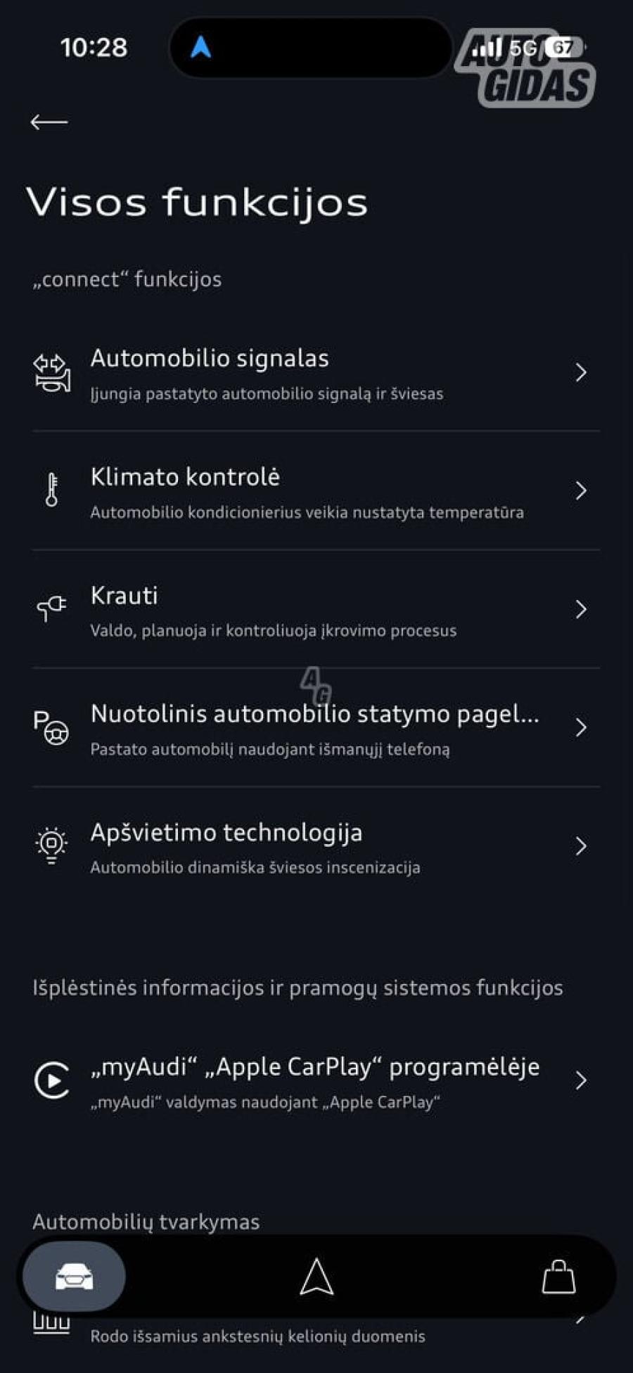 Grey Audi A6 2022 in Vilnius, with an engine capacity of 2.00 L and mileage of 101 thousand km for 35999 €, photo 35 on AUTOMOTO.COM.LV