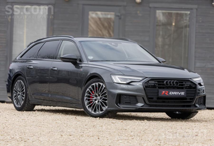 Grey Audi A6 2022 in Jelgava, with an engine capacity of 2.00 L and mileage of 178 thousand km for 29900 €, photo 1 on AUTOMOTO.COM.LV
