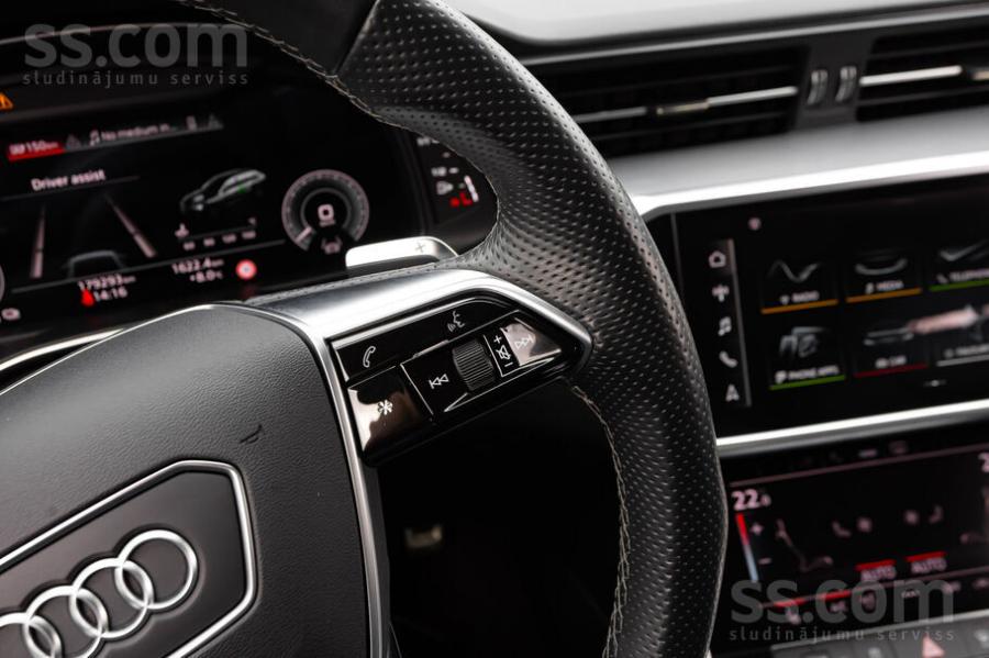 Grey Audi A6 2022 in Jelgava, with an engine capacity of 2.00 L and mileage of 178 thousand km for 29900 €, photo 17 on AUTOMOTO.COM.LV