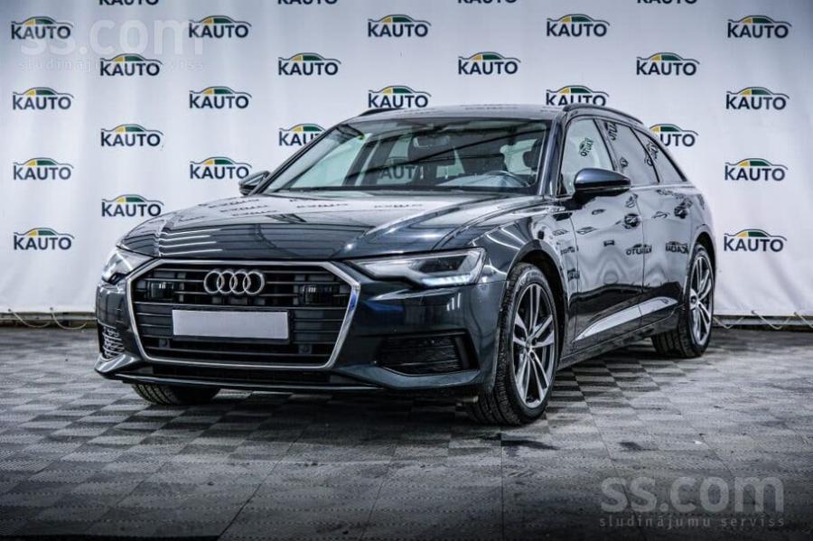 Grey Audi A6 2022 in Riga, with an engine capacity of 2.00 L and mileage of 213 thousand km for 22590 €, photo 1 on AUTOMOTO.COM.LV