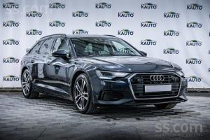 Grey Audi A6 2022 in Riga, with an engine capacity of 2.00 L and mileage of 213 thousand km for 22590 €, photo 3 on AUTOMOTO.COM.LV