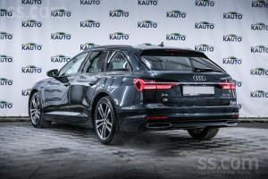 Grey Audi A6 2022 in Riga, with an engine capacity of 2.00 L and mileage of 213 thousand km for 22590 €, photo 5 on AUTOMOTO.COM.LV