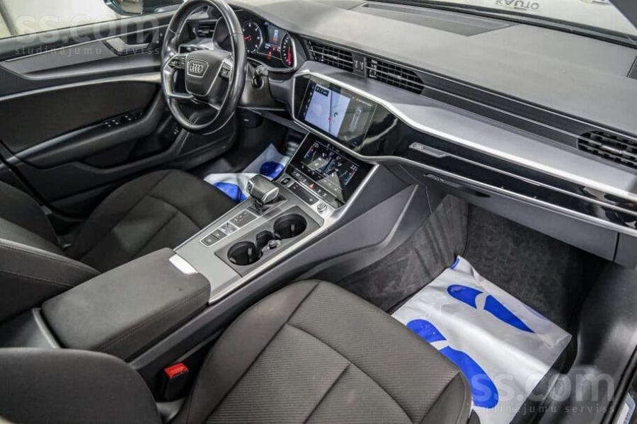 Grey Audi A6 2022 in Riga, with an engine capacity of 2.00 L and mileage of 213 thousand km for 22590 €, photo 10 on AUTOMOTO.COM.LV