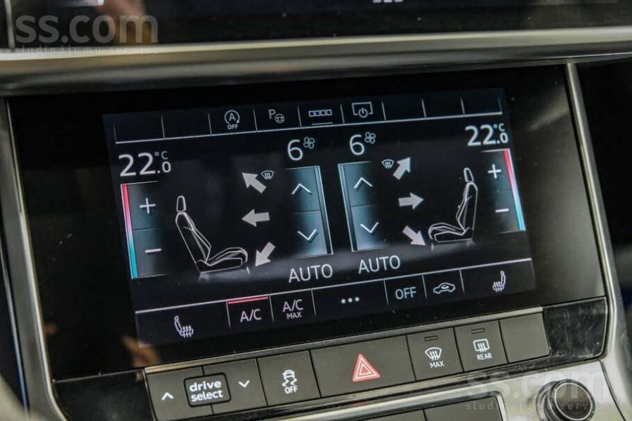 Grey Audi A6 2022 in Riga, with an engine capacity of 2.00 L and mileage of 213 thousand km for 22590 €, photo 19 on AUTOMOTO.COM.LV