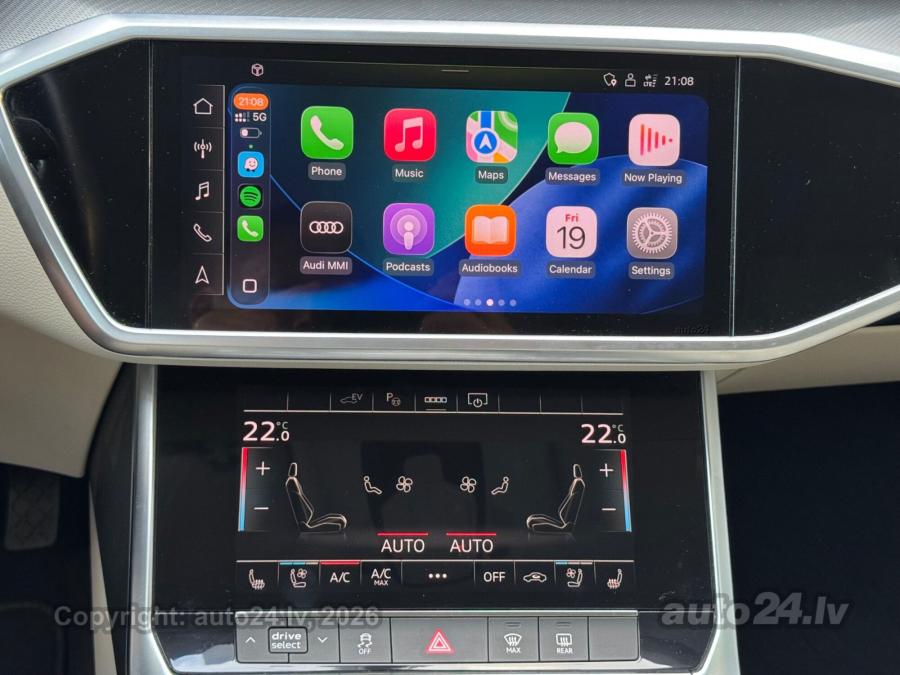 Pelēks Audi A6 2022 Tartu, ar dzinēja tilpumu 2.00 L un nobraukumu 163 tūkst. km par 28750 €, foto 16 vietnē AUTOMOTO.COM.LV