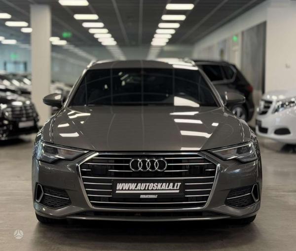 Grey Audi A6 2022 in Klaipeda, with an engine capacity of 1.97 L and mileage of 243 thousand km for 23950 €, photo 2 on AUTOMOTO.COM.LV