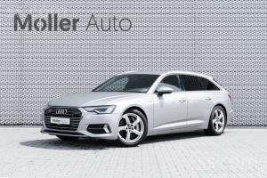 Grey Audi A6 2022 in Riga, with an engine capacity of 2.00 L and mileage of 114 thousand km for 35750 €, photo  on AUTOMOTO.COM.LV