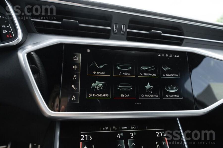 Pelēks Audi A6 2022 Rīga, ar dzinēja tilpumu 2.00 L un nobraukumu 114 tūkst. km par 35750 €, foto 20 vietnē AUTOMOTO.COM.LV