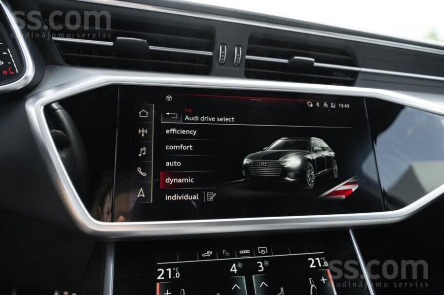 Pelēks Audi A6 2022 Rīga, ar dzinēja tilpumu 2.00 L un nobraukumu 114 tūkst. km par 35750 €, foto 22 vietnē AUTOMOTO.COM.LV
