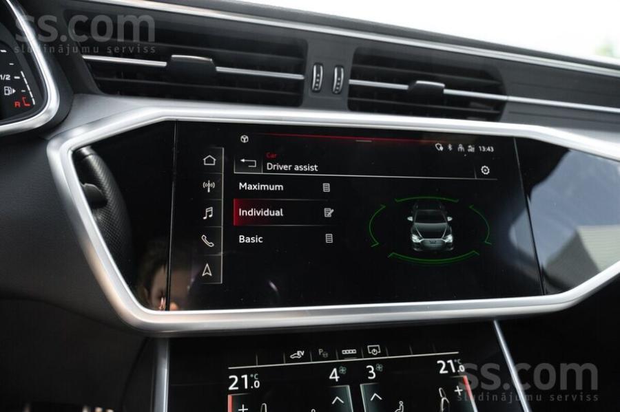 Pelēks Audi A6 2022 Rīga, ar dzinēja tilpumu 2.00 L un nobraukumu 114 tūkst. km par 35750 €, foto 23 vietnē AUTOMOTO.COM.LV