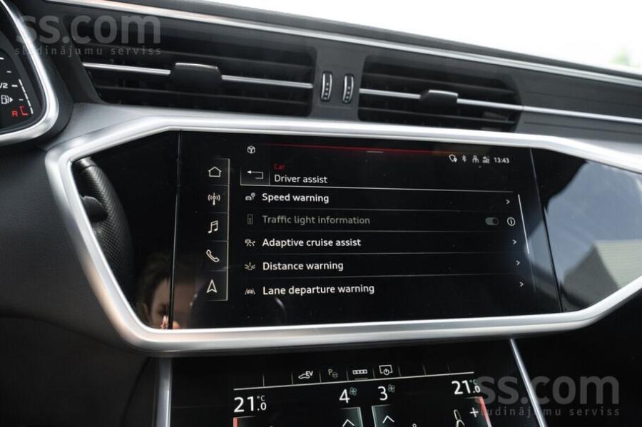 Pelēks Audi A6 2022 Rīga, ar dzinēja tilpumu 2.00 L un nobraukumu 114 tūkst. km par 35750 €, foto 24 vietnē AUTOMOTO.COM.LV