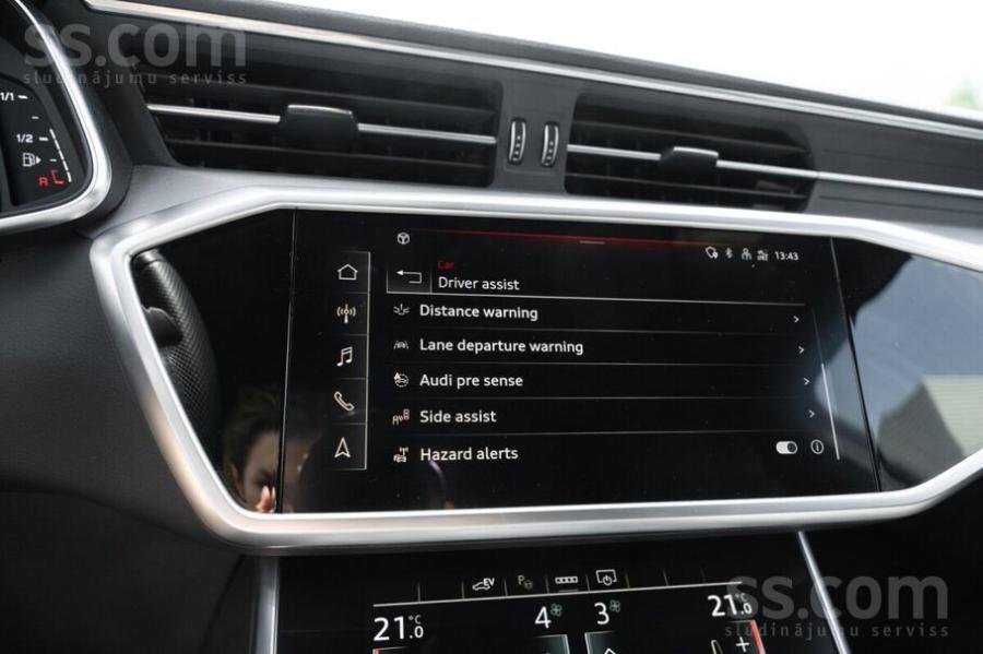 Pelēks Audi A6 2022 Rīga, ar dzinēja tilpumu 2.00 L un nobraukumu 114 tūkst. km par 35750 €, foto 25 vietnē AUTOMOTO.COM.LV