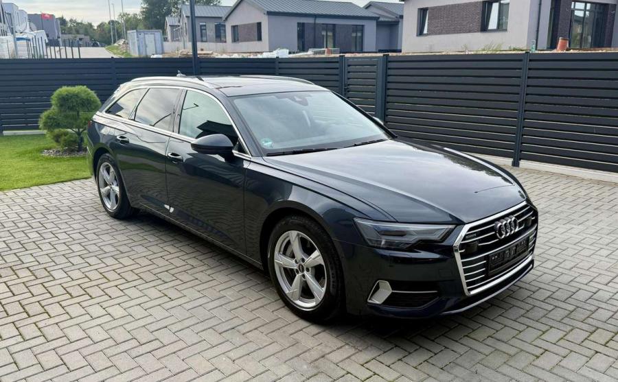 Pelēks Audi A6 2022 Viļņa, ar dzinēja tilpumu 1.98 L un nobraukumu 100 tūkst. km par 23990 €, foto 3 vietnē AUTOMOTO.COM.LV