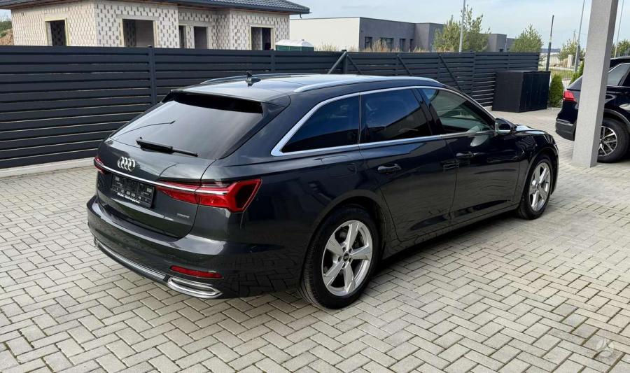 Pelēks Audi A6 2022 Viļņa, ar dzinēja tilpumu 1.98 L un nobraukumu 100 tūkst. km par 23990 €, foto 5 vietnē AUTOMOTO.COM.LV