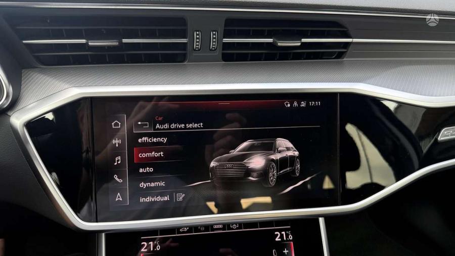 Pelēks Audi A6 2022 Viļņa, ar dzinēja tilpumu 1.98 L un nobraukumu 100 tūkst. km par 23990 €, foto 21 vietnē AUTOMOTO.COM.LV