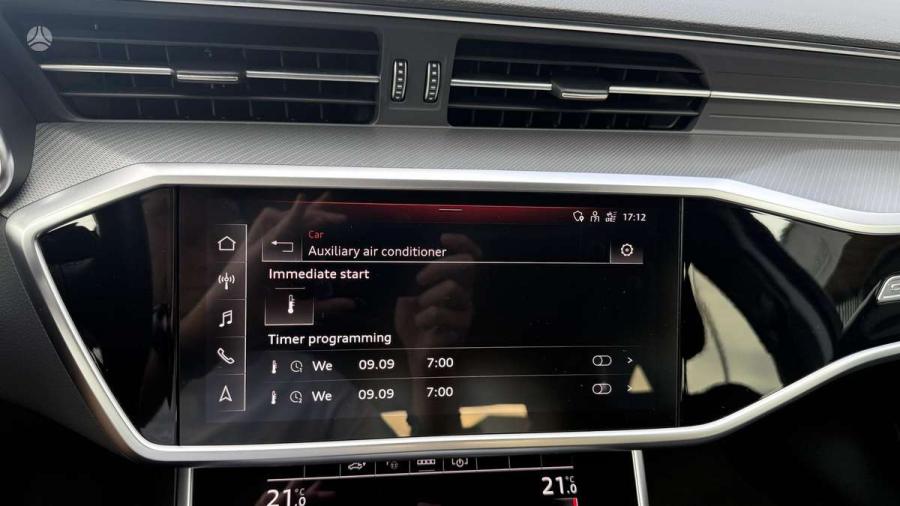 Pelēks Audi A6 2022 Viļņa, ar dzinēja tilpumu 1.98 L un nobraukumu 100 tūkst. km par 23990 €, foto 22 vietnē AUTOMOTO.COM.LV