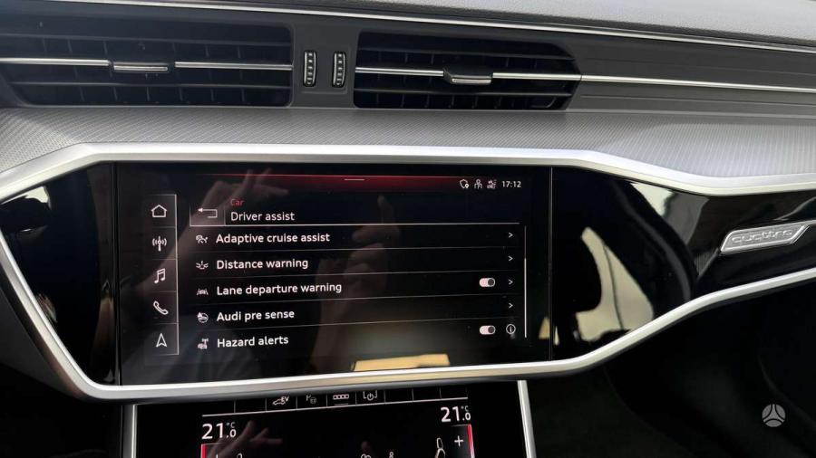 Pelēks Audi A6 2022 Viļņa, ar dzinēja tilpumu 1.98 L un nobraukumu 100 tūkst. km par 23990 €, foto 25 vietnē AUTOMOTO.COM.LV