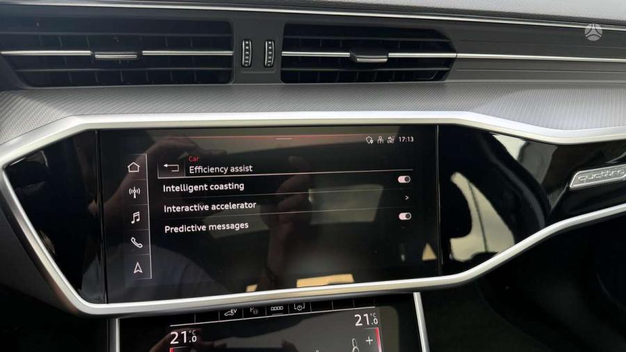 Pelēks Audi A6 2022 Viļņa, ar dzinēja tilpumu 1.98 L un nobraukumu 100 tūkst. km par 23990 €, foto 27 vietnē AUTOMOTO.COM.LV