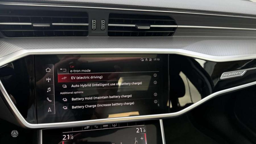 Pelēks Audi A6 2022 Viļņa, ar dzinēja tilpumu 1.98 L un nobraukumu 100 tūkst. km par 23990 €, foto 28 vietnē AUTOMOTO.COM.LV