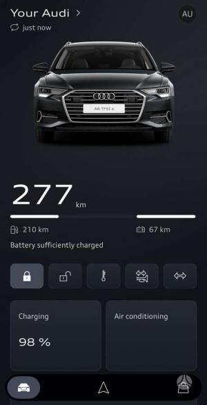 Pelēks Audi A6 2022 Viļņa, ar dzinēja tilpumu 1.98 L un nobraukumu 100 tūkst. km par 23990 €, foto 33 vietnē AUTOMOTO.COM.LV