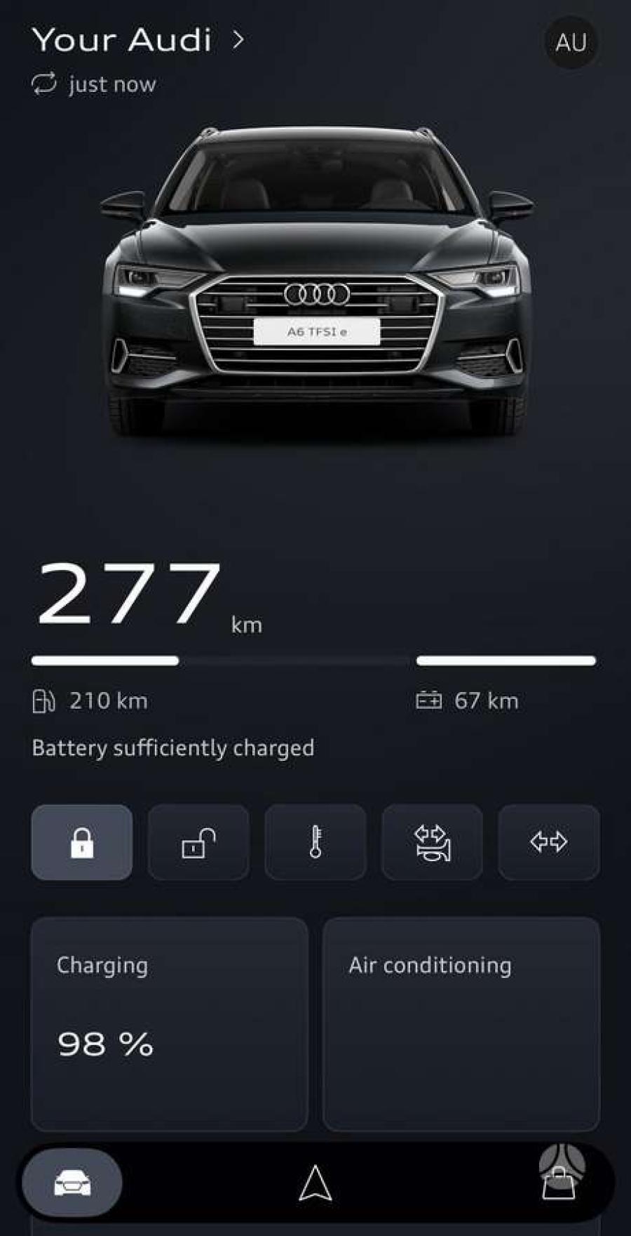 Pelēks Audi A6 2022 Viļņa, ar dzinēja tilpumu 1.98 L un nobraukumu 100 tūkst. km par 23990 €, foto 33 vietnē AUTOMOTO.COM.LV