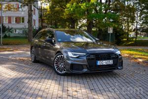 Grey Audi A6 2022 in Riga, with an engine capacity of 2.00 L and mileage of 181 thousand km for 29500 €, photo 4 on AUTOMOTO.COM.LV