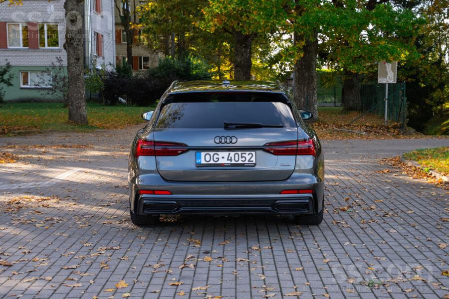 Grey Audi A6 2022 in Riga, with an engine capacity of 2.00 L and mileage of 181 thousand km for 29500 €, photo 7 on AUTOMOTO.COM.LV