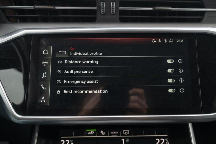 Pelēks Audi A6 2022 Viļņa, ar dzinēja tilpumu 2.00 L un nobraukumu 141 tūkst. km par 33700 €, foto 24 vietnē AUTOMOTO.COM.LV