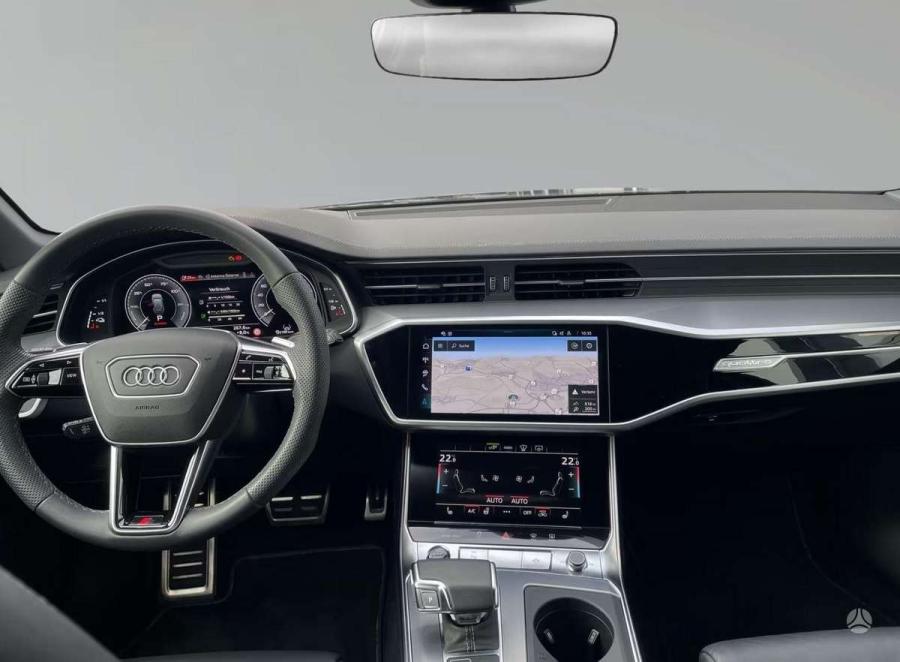 Grey Audi A6 2023 in Vilnius, with an engine capacity of 1.98 L and mileage of 103 thousand km for 49900 €, photo 7 on AUTOMOTO.COM.LV