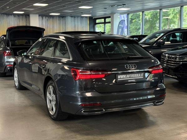 Grey Audi A6 2023 in Klaipeda, with an engine capacity of 1.97 L and mileage of 204 thousand km for 24950 €, photo 10 on AUTOMOTO.COM.LV