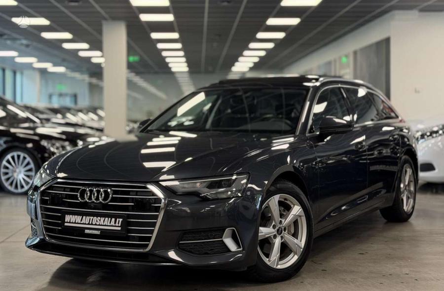 Grey Audi A6 2023 in Klaipeda, with an engine capacity of 1.97 L and mileage of 204 thousand km for 24950 €, photo 1 on AUTOMOTO.COM.LV
