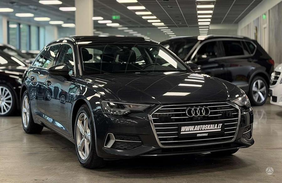 Grey Audi A6 2023 in Klaipeda, with an engine capacity of 1.97 L and mileage of 204 thousand km for 24950 €, photo 8 on AUTOMOTO.COM.LV