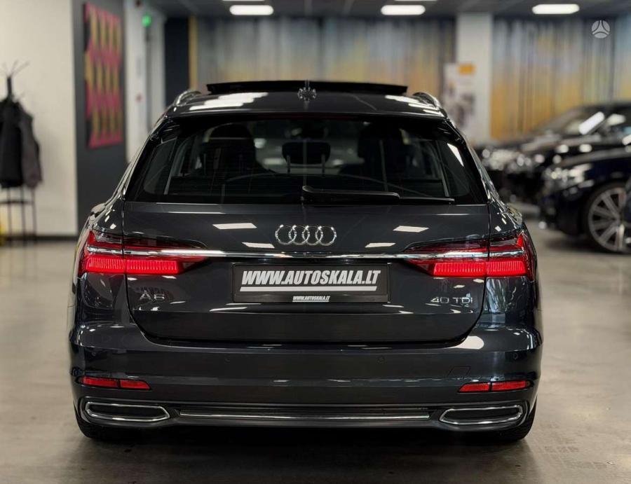Grey Audi A6 2023 in Klaipeda, with an engine capacity of 1.97 L and mileage of 204 thousand km for 24950 €, photo 15 on AUTOMOTO.COM.LV