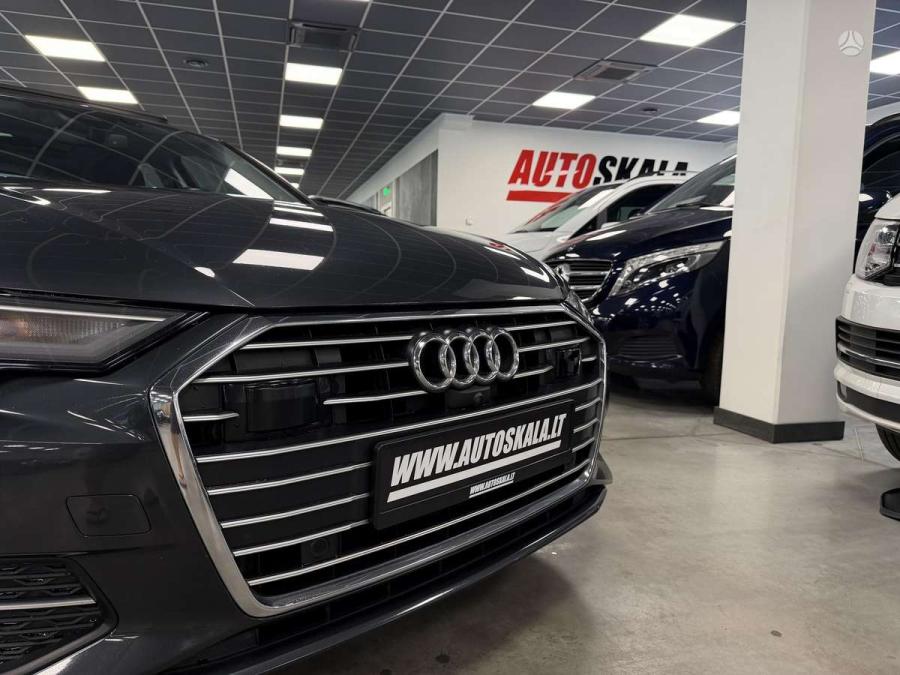 Grey Audi A6 2023 in Klaipeda, with an engine capacity of 1.97 L and mileage of 204 thousand km for 24950 €, photo 18 on AUTOMOTO.COM.LV