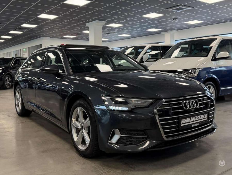 Grey Audi A6 2023 in Klaipeda, with an engine capacity of 1.97 L and mileage of 204 thousand km for 24950 €, photo 36 on AUTOMOTO.COM.LV