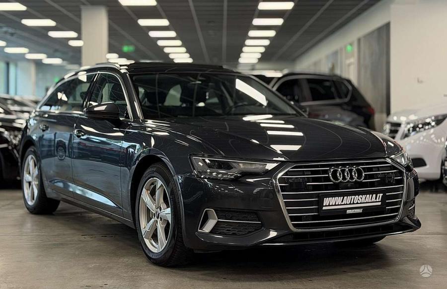 Grey Audi A6 2023 in Klaipeda, with an engine capacity of 1.97 L and mileage of 204 thousand km for 24950 €, photo 37 on AUTOMOTO.COM.LV